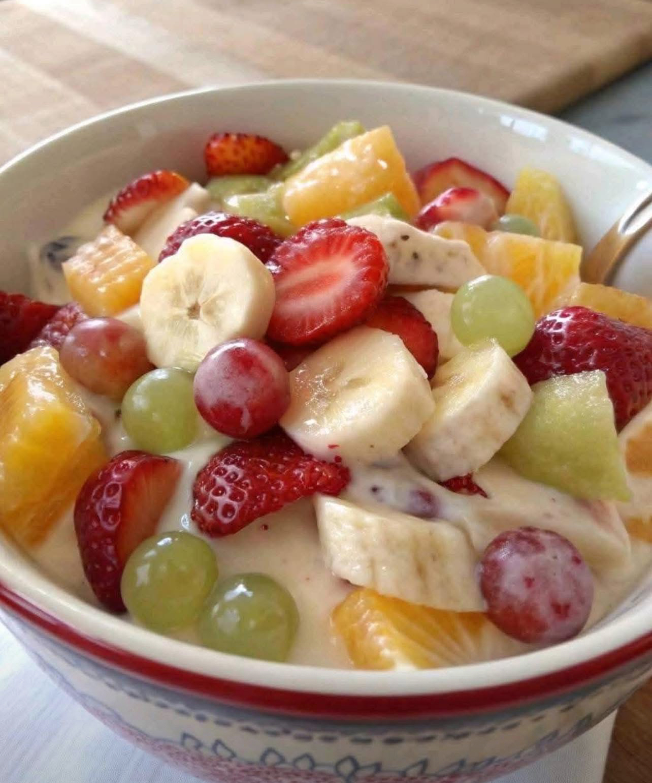 Creamy Fruit Salad Recipe - ALL Recipes
